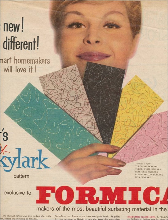 Harvest Gold Memories: Viva Formica: A Retro Design Element Wows New Buyers